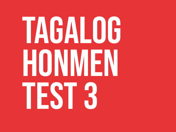 Honmen Tagalog Driving Test #3 » Gaijin World